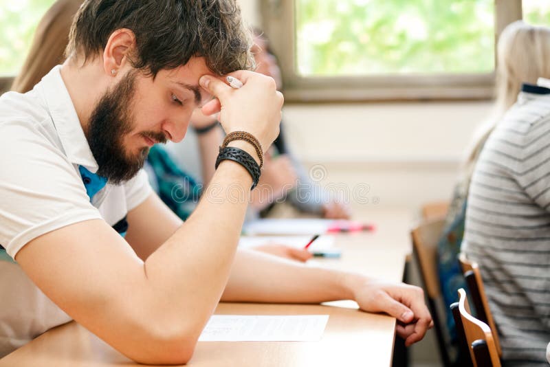 Difficult Test Stock Photography - Image: 34668662