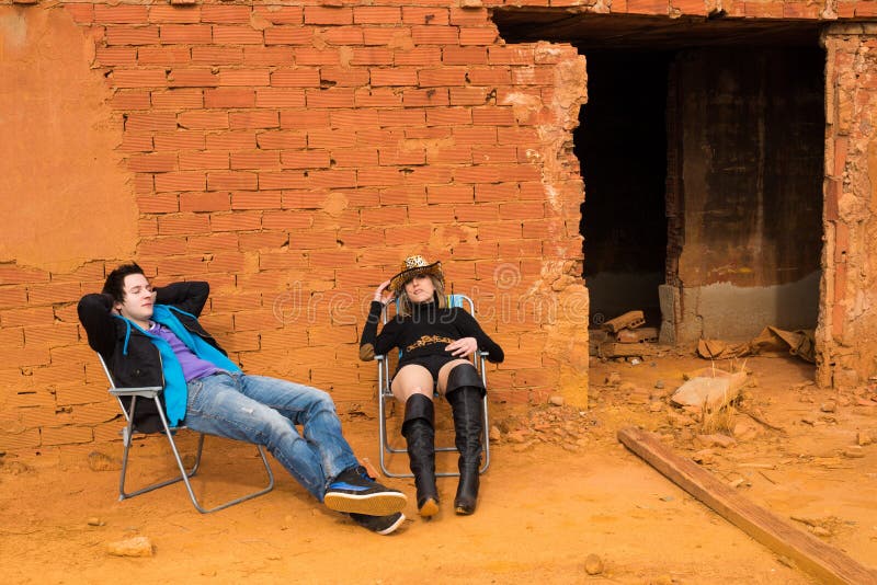 Difficult times stock photo. Image of urban, women, wall - 38676768