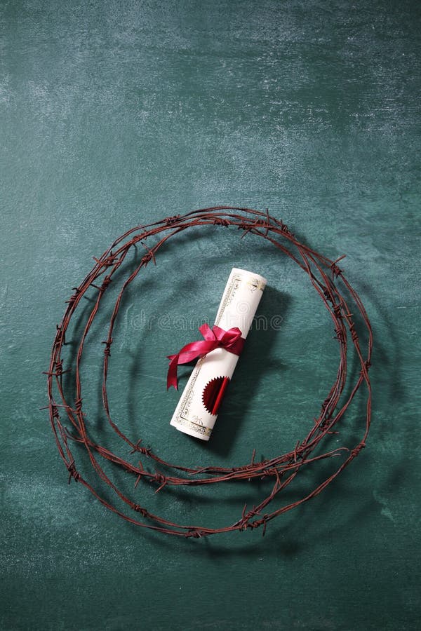 Difficult to achieve stock photo. Image of certificate - 75887194