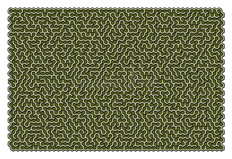 Difficult Vector Maze stock vector. Illustration of arduous - 278453563