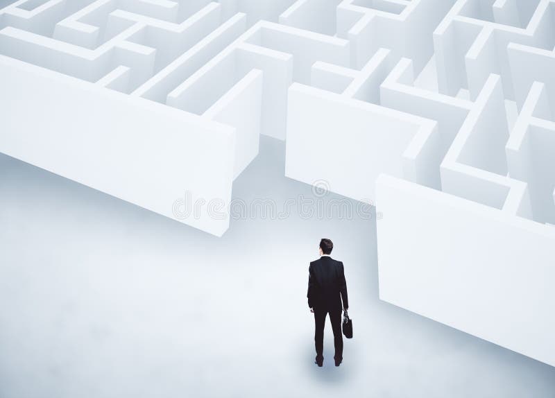 Difficulty concept stock illustration. Illustration of journey - 94524766