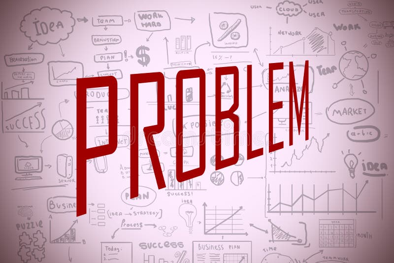 Difficulty and Problem Concept Stock Illustration - Illustration of ...