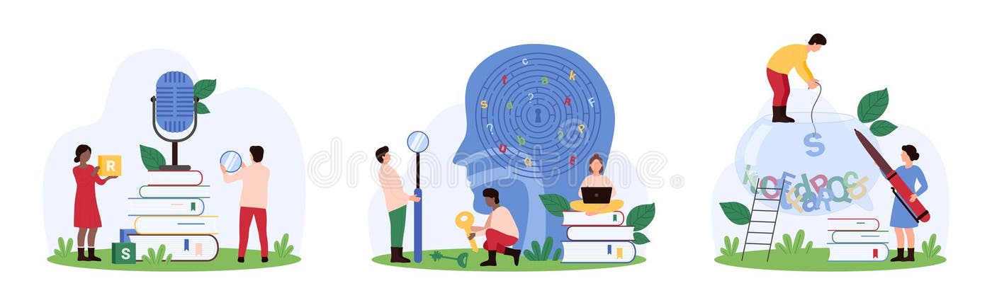 Speech Therapy Stock Illustrations – 6,183 Speech Therapy Stock ...