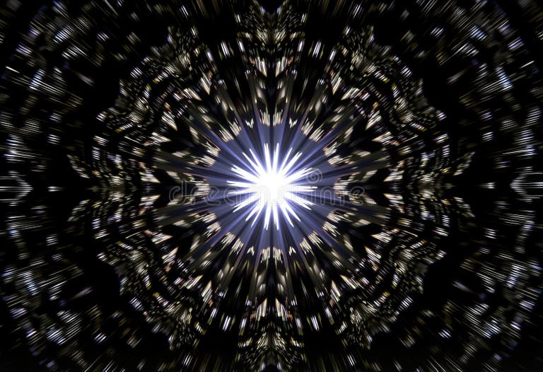 Diffraction Pattern Starlight Abstract Patterns Created by Light Stock ...