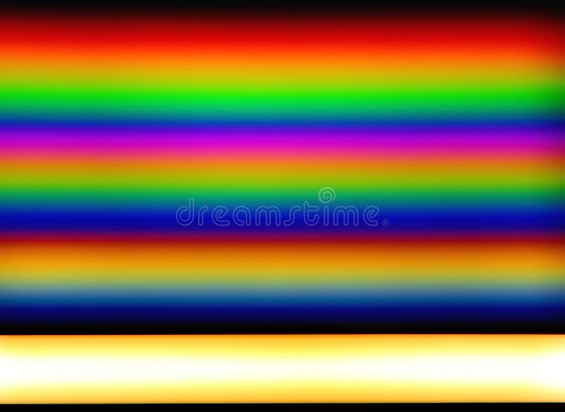 Diffraction Spectrum of the Light Emission of an LED Linear Fixture ...