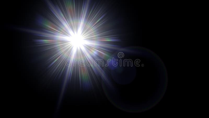 Diffraction Star Light Effect Lens Flare Stock Illustration ...