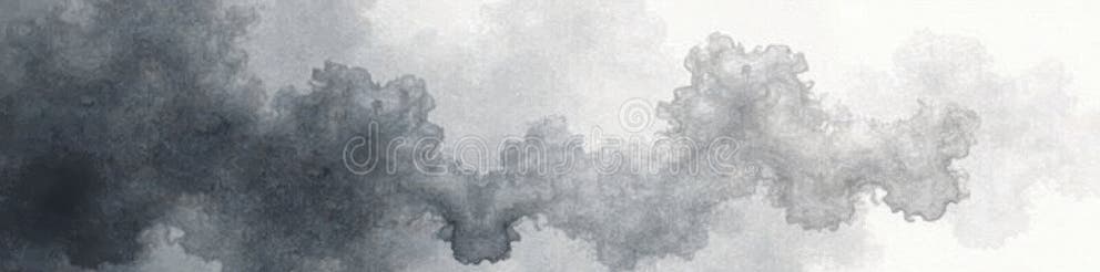 Diffuse Gray Watercolor Stains, Uneven Density, Painted, Design Stock ...