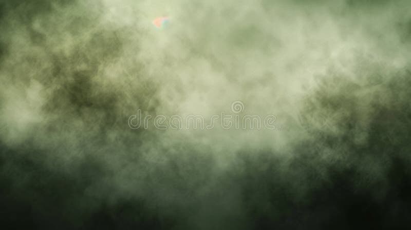 Ethereal Green Smoke Background: Abstract Texture for Graphic Design ...