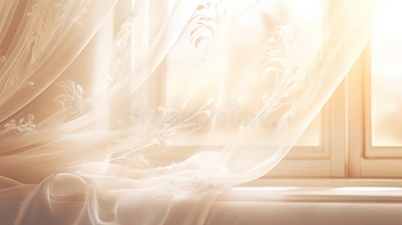 Diffused Blurred Interior Design Window Stock Illustration ...