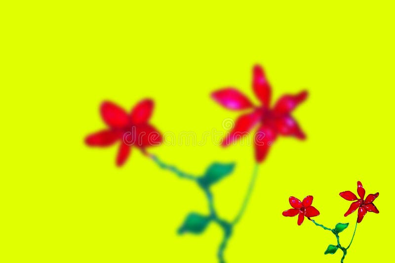 Diffused flower stock image. Image of herbaceous, isolated - 101248753