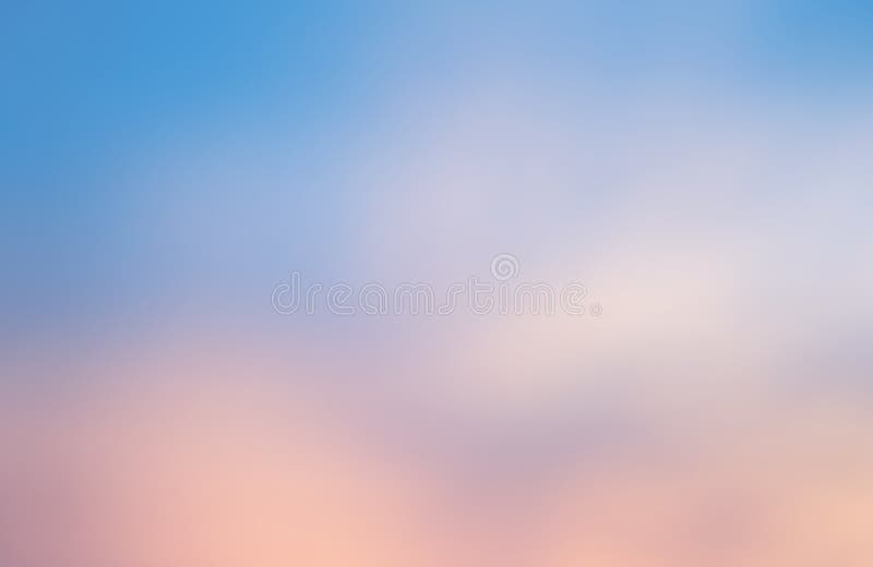 Diffused Sky Background in Soft Colors Gradient from Pink To Light Blue ...