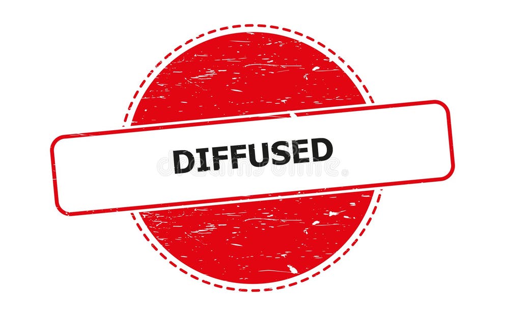 Diffused stamp on white stock illustration. Illustration of particles ...