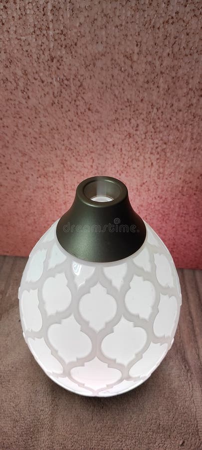 Diffuser with Aroma Therapy that is Emitting Smoke Stock Photo - Image ...