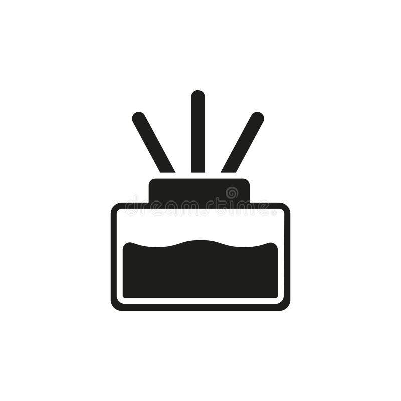 Diffuser Bedroom Icon Vector Basic Design Stock Vector - Illustration ...