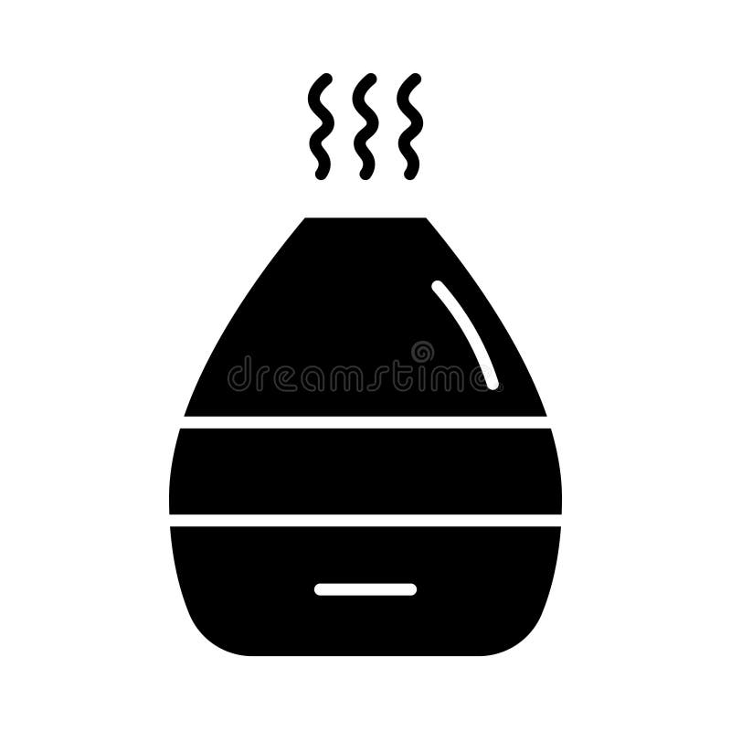 Diffuser Icon Set. Scent Reed Aromatherapy Vector Symbol in a Black ...