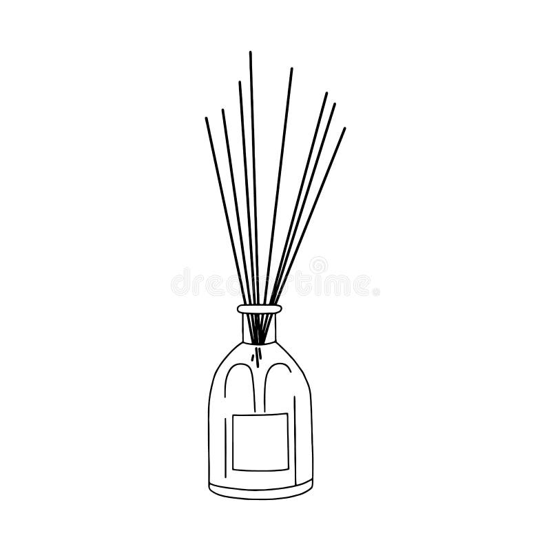 Diffuser Linear Illustration. Outline Image. Vector Stock Vector ...