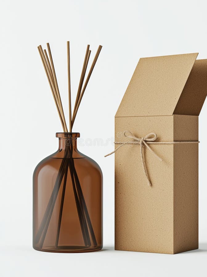 Diffuser Stick Fragrance Scented Perfume Round Bottle Blank Packaging ...