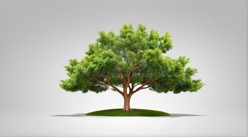 Diffusion XL Tree on Transparent Background Picture Stock Illustration ...