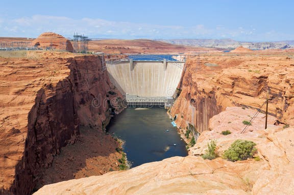 Diga di Glen Canyon immagine stock. Immagine di colorado - 26493391
