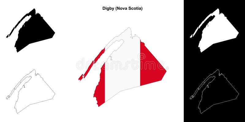 Digby Map Stock Illustrations – 5 Digby Map Stock Illustrations ...