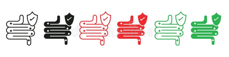 Digestion Enhancement Icon Signifying Efficient Nutrient Uptake Stock ...