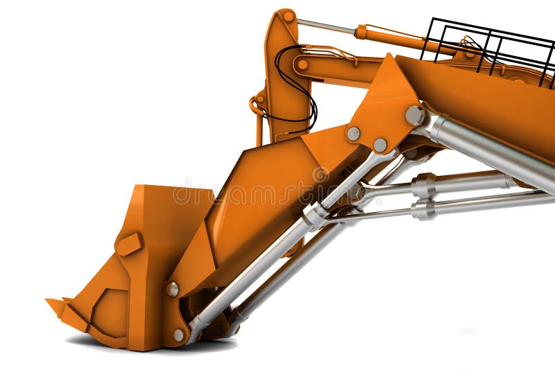 Digger stock photo. Image of transportation, industrial - 10703452