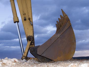 Digger stock image. Image of iron, machine, loader, hydraulic - 1954715