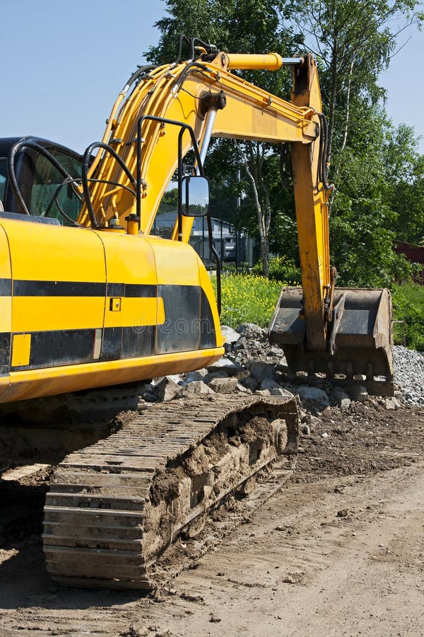 Digger stock image. Image of machine, industry, construction - 19905857