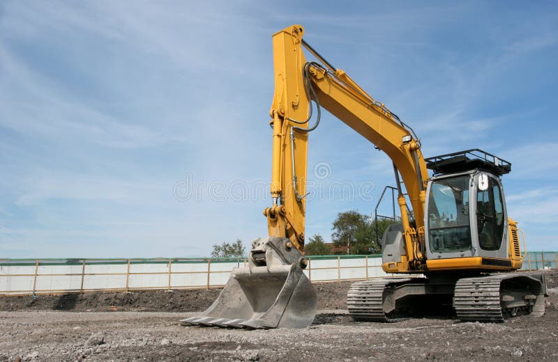 Digger stock photo. Image of dirt, machinery, equipment - 4932828