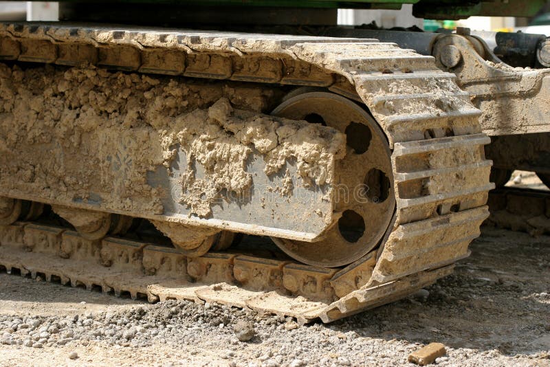 Digger stock image. Image of crawler, engine, dirt, metal - 794463