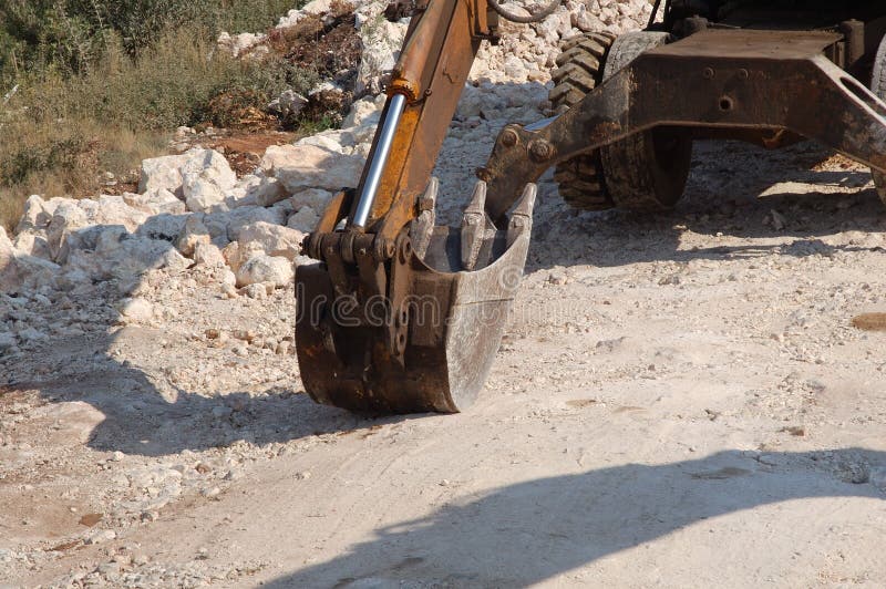 Digger bucket stock photo. Image of heavy, production - 1046930