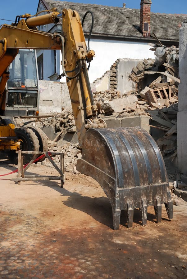 Digger bucket stock photo. Image of digger, bucket, outdoors - 33735838