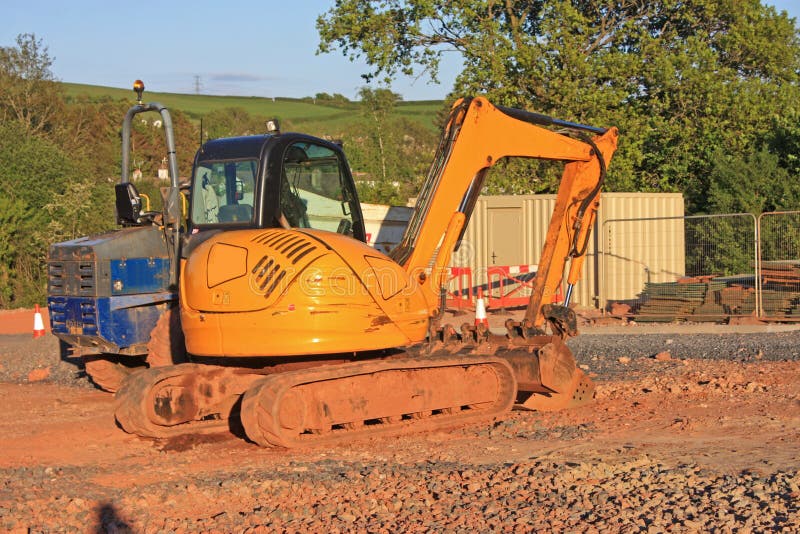Digger stock image. Image of building, breaker, bucket - 90601275