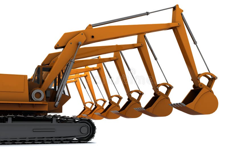 Digger stock photo. Image of transportation, industrial - 10703452