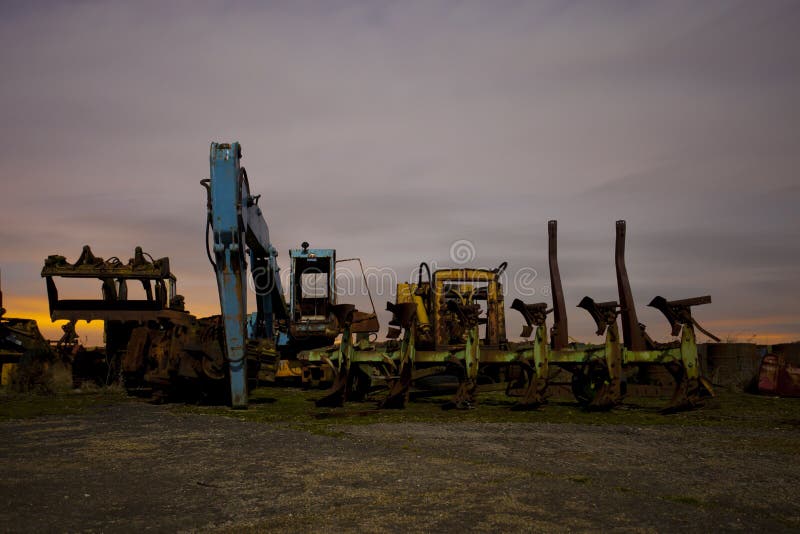 Old Diggers Dumping Ground Stock Photos - Free & Royalty-Free Stock ...