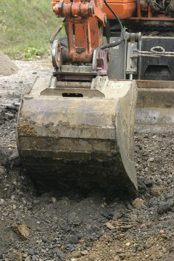 Digging 4 stock photo. Image of digging, exterior, machinery - 8044160