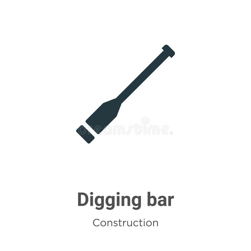 Construction digging icon stock vector. Illustration of symbol - 153433447