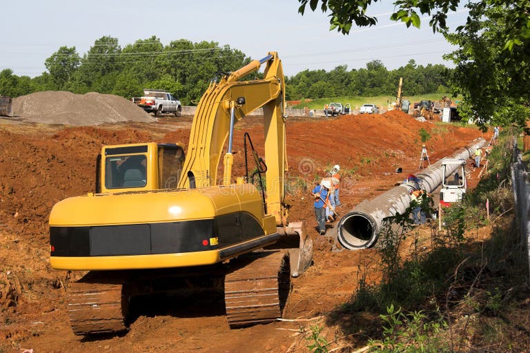 Digging dirt stock photo. Image of people, machine, machinery - 784836