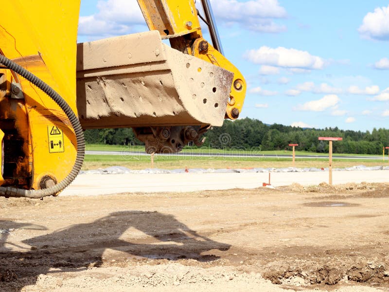 Digging machine stock image. Image of machine, loader - 25317875