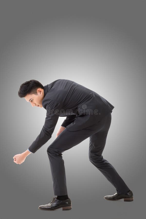 Digging Pose or Using Shovel Stock Photo - Image of handsome, korean ...