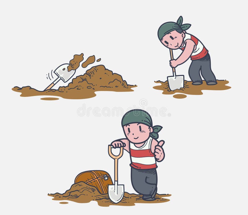 Digging Stock Illustrations – 10,009 Digging Stock Illustrations ...