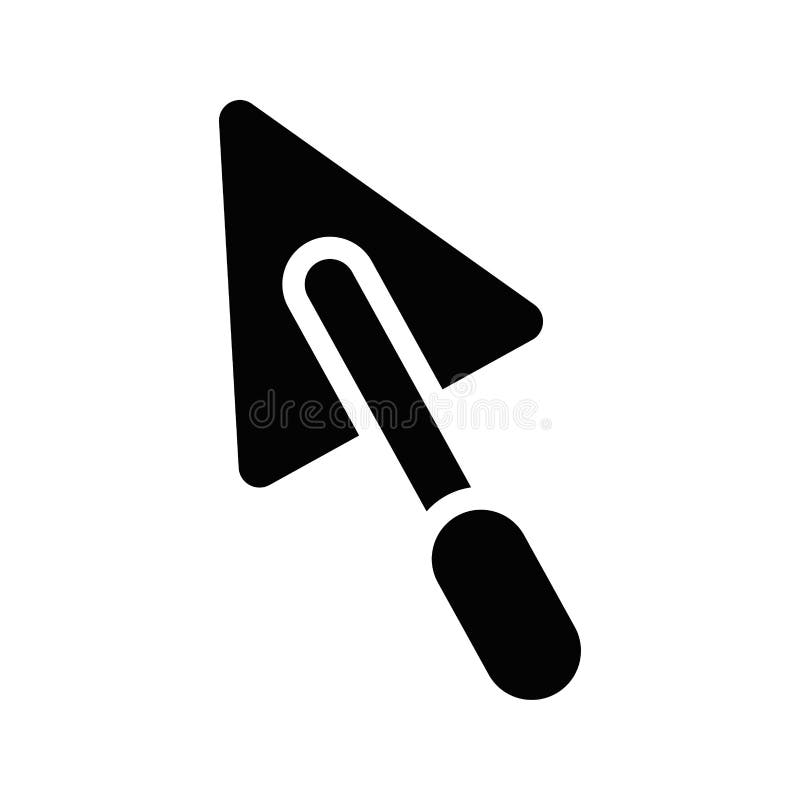 Digging Trowel, Gardening Tools, Hand Tool Icon Stock Vector ...