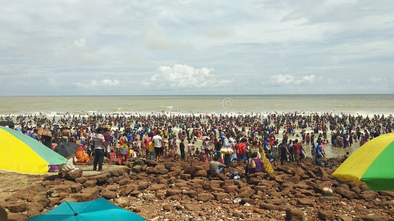 Digha beach editorial image. Image of beach, digha, bengal - 122489485