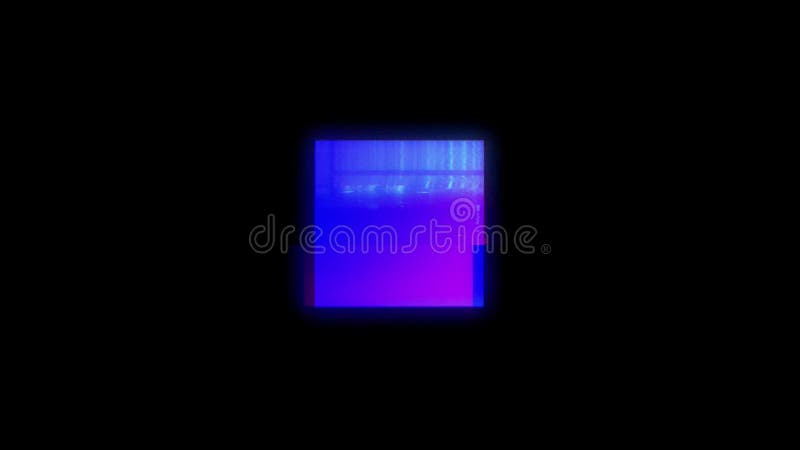 Digi Square Glitched Shape Design Motion Graphic. Stock Footage - Video ...