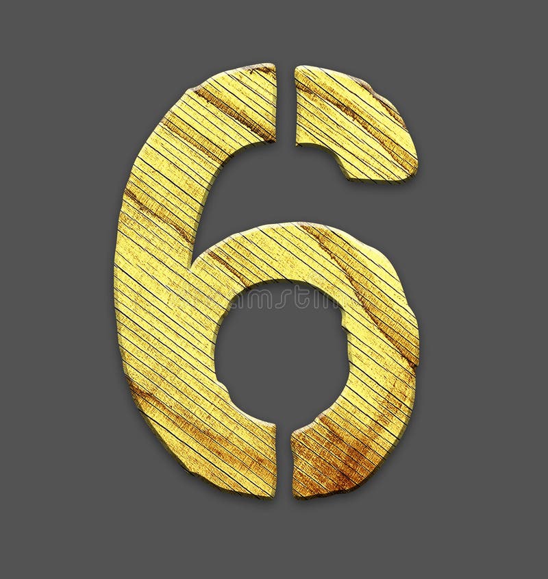 Digit 8. Alphabet from Letters, from Rusty Iron, on a Wooden Plank ...