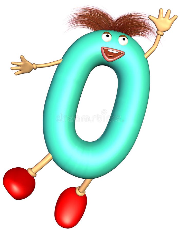 Digit character of zero stock illustration. Illustration of digit - 7198270