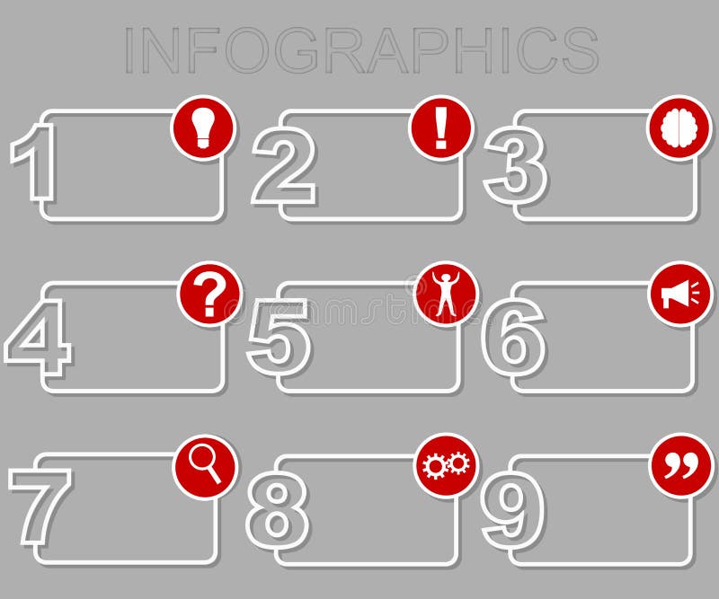 Digit stock vector. Illustration of four, option, five - 57331607