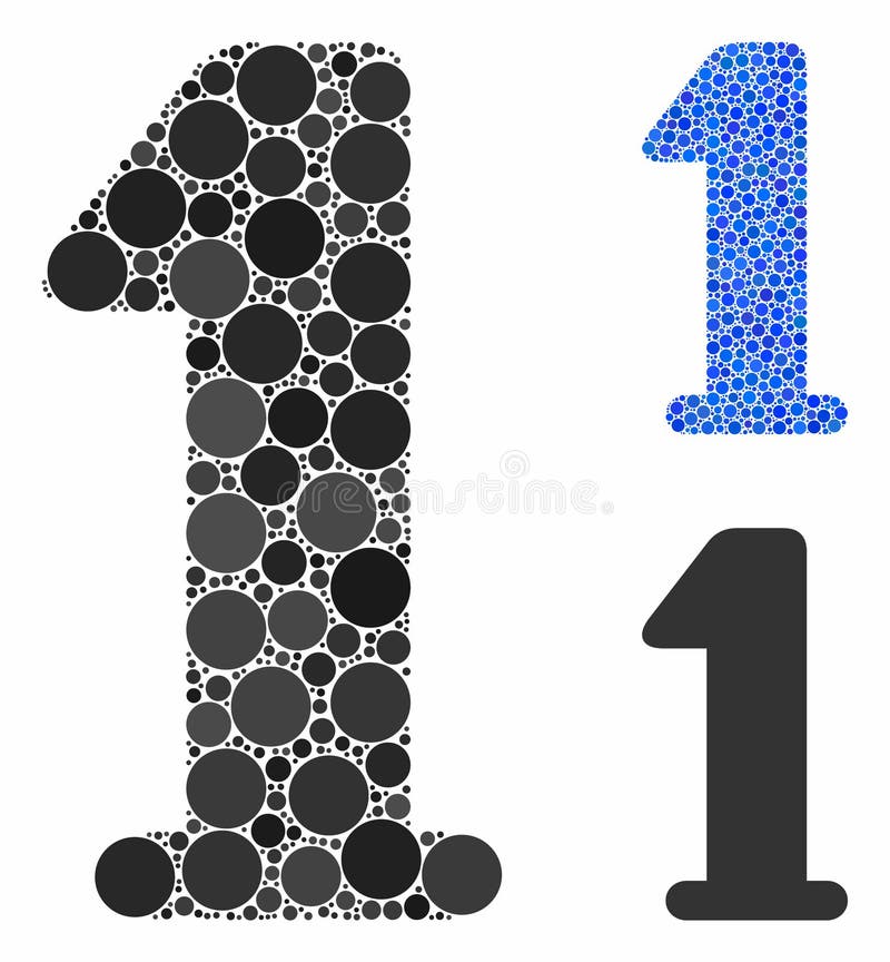 Single Digit Numbers Stock Illustrations – 338 Single Digit Numbers ...