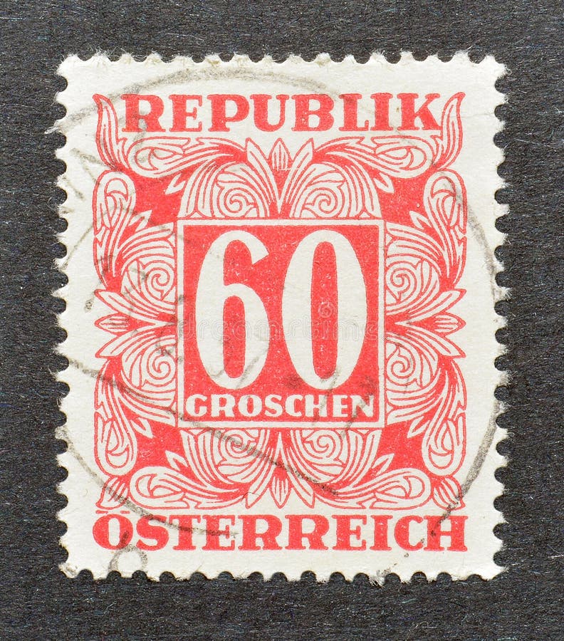 Digit in Square Frame, Austria Editorial Photo - Image of advertising ...