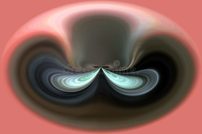 Digital Abstract Art - Ear stock illustration. Illustration of unreal ...